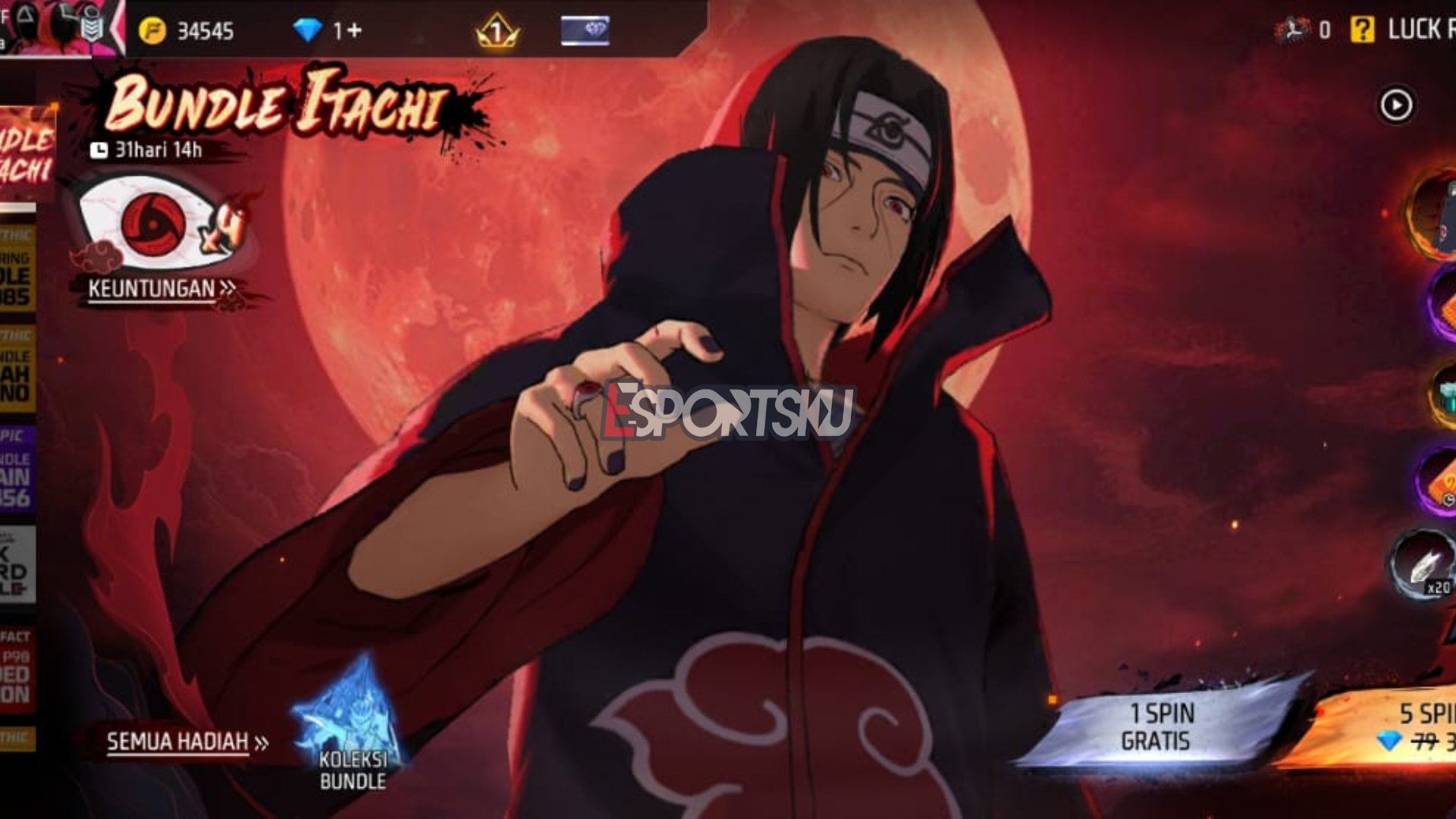 Cara Dapatkan Skin Headband Ninja Pelarian Free Fire (FF) – Esportsku