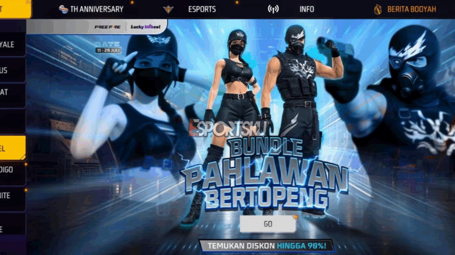 6 Cara Dapatkan Bundle Sharp Tactician Free Fire (FF) – Esportsku