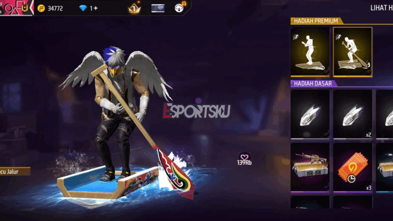 Cara Dapatkan Emote Broom Swoosh Free Fire (FF) – Esportsku