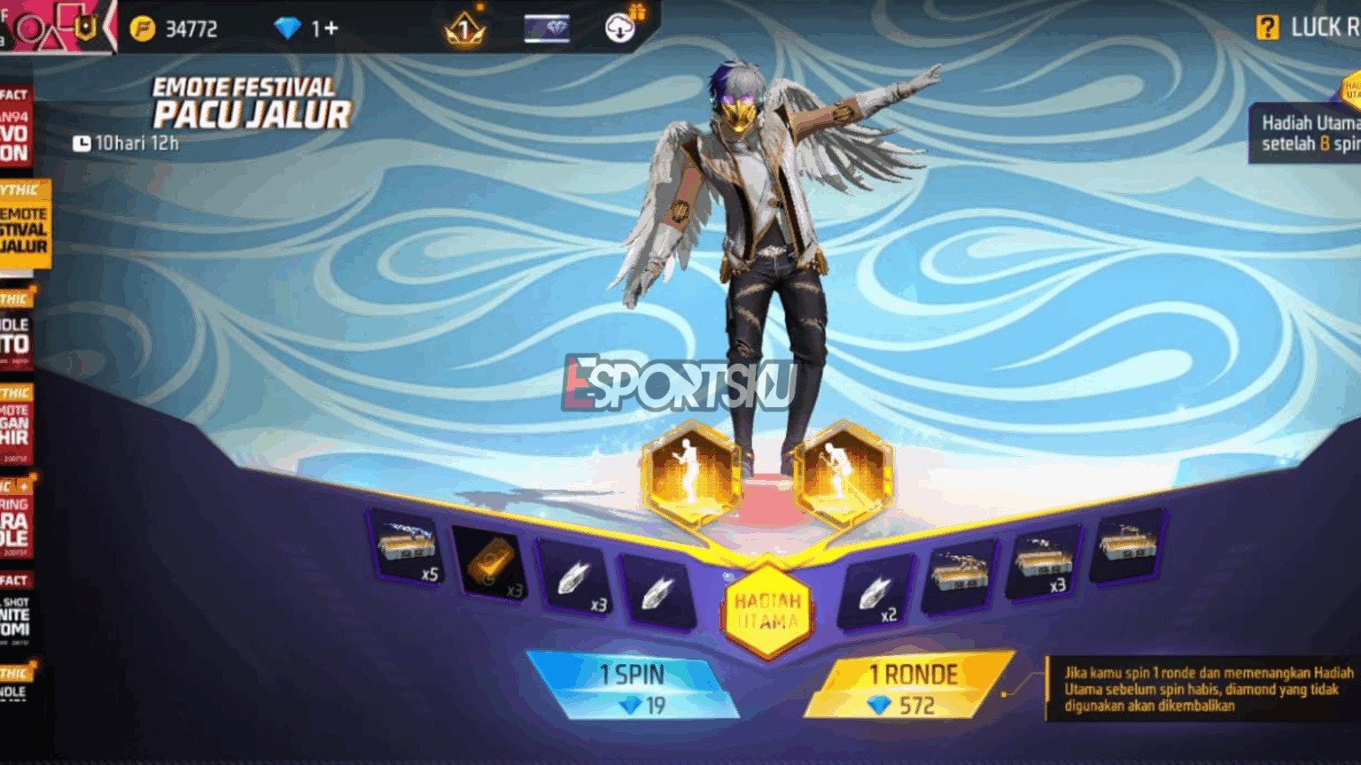 Cara Dapatkan Emote Slap and Twist Free Fire (FF) – Esportsku