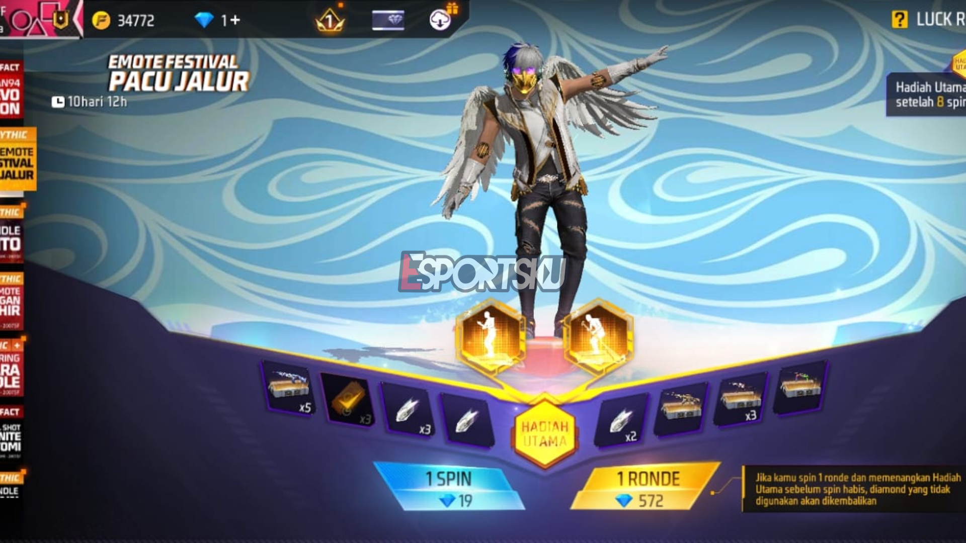 Cara Dapatkan Emote Slap and Twist Free Fire (FF) – Esportsku